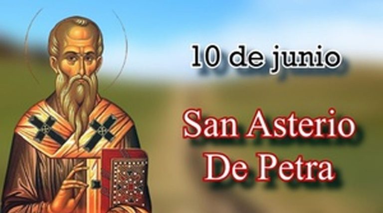 Santoral del 10 de junio. Asterio, Amancio, Arecio, Bogumilo, Censurio ...
