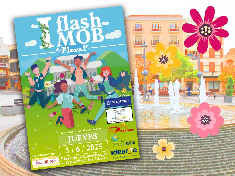 'Flashmob' Floral en la Plaza de la Constitución con motivo del Día del ...